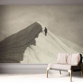 Tulup Carta Da Parati Autoadesiva - Fotomurale Adesivo - Design Elegante - Stile Moderno - Alpinista Solitario 312x219 Cm