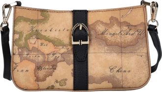 Alviero Martini 1A Classe Pochette Valley Geo - Femme - Sacs - Beige - Taille: ONE Size