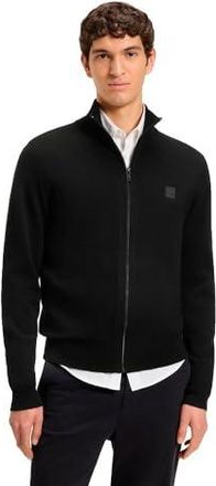 BOSS Hommes Kanozip S Veste en maille de coton et de cachemire