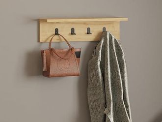 Hanah Home Scandinavian Wall Shelf, Sapphire Color, 60 x 14.5 x 16.3 cm | 100% Melamine Coated Particle Board, 18 mm Thick | Stylish Multipurpose Hanging Rack fo