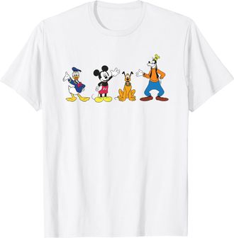Disney Mickey Mouse & Friends Line Up T-Shirt