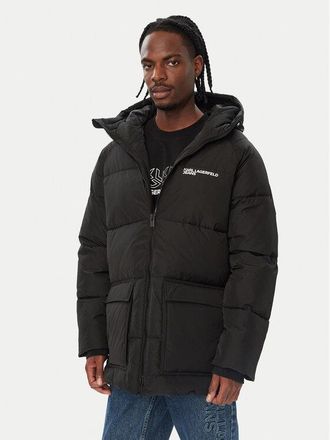 Karl Lagerfeld Winterjacke B4M15034 Schwarz Regular Fit