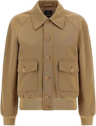 A.P.C. A. P.C. Veste Casual - Beige