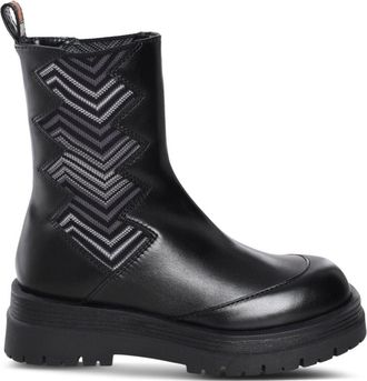 Missoni Bestickte Stiefeletten - Schwarz