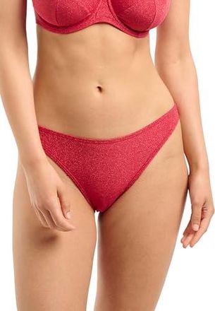 Sans Complexe REFLET_68OAH72 Maillot, Slip de Bain échancré, Cerise, 42/44 Femme