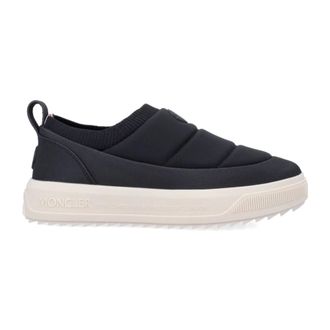 Moncler Baskets Slip-On Actives - Femme - Chaussures - Noir - Taille: 38 1/2 EU