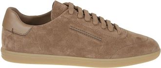 Ermenegildo Zegna Homme, Chaussures, Beige, Taille: 41 1/2 EU 232 Low Top Baskets