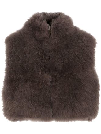 Liska gilet en cachemire - Marron