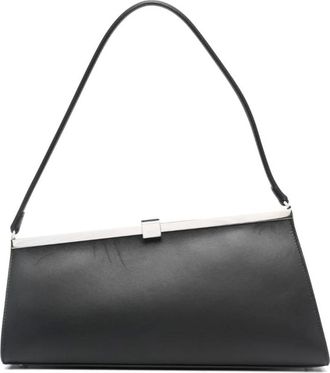 N&deg;21 Femme, Sacs, Noir, Taille: ONE Size Sac bandouli&egrave;re Oblique en cuir
