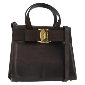 Ferragamo Pre-owned Handbag - - Pre-owned - Damen - Braun - ONE SIZE