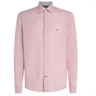 Tommy Hilfiger Freizeithemd - - Shirts - Herren - Rosa - S