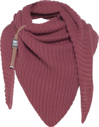 Knit Factory Demy Dreiecksschal - Damen Strickschal mit Wolle - Winterschal - Herbst & Winter - Winter Dreieckstuch - Tuch Schal für Winter - Hochwertige Qualität 