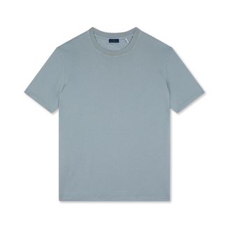Paul & Shark Garment-Dyed Light Jersey Baumwoll-T-Shirt - - Tops - Herren - Grau - XL