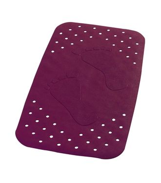 Ridder Wanneneinlage Plattfu&szlig; lila 38x72 cm