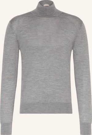 Agnona Agnona Rollkragenpullover Mit Cashmere Und Seide grau