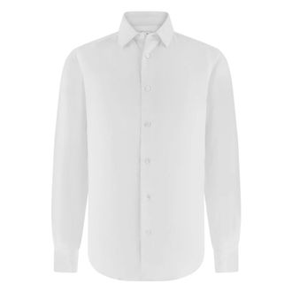 Boggi Milano Homme, Chemises, Blanc, Taille: 3XL Chemise Regular Fit Tencel Lin