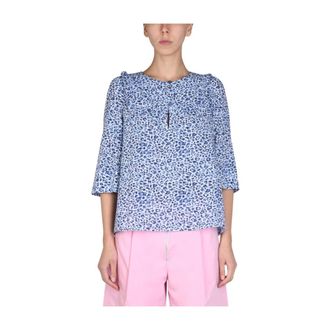 Baum Und Pferdgarten Maple - Femme - Blouses et Chemises - Bleu - Taille: 36 FR
