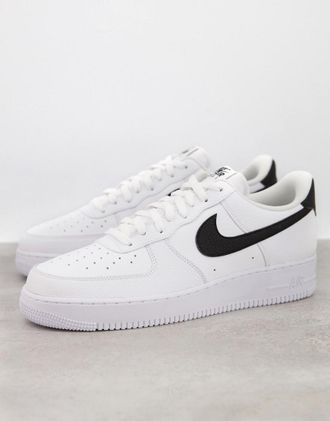 Nike Air Force 1 07 - Baskets - Blanc/noir