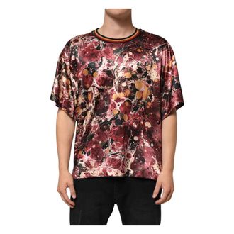 Dolce & Gabbana Shortsleeve T-shirt - - Tops - Herren - Mehrfarbig - S