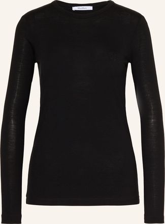 Max Mara Longsleeve Vicini schwarz