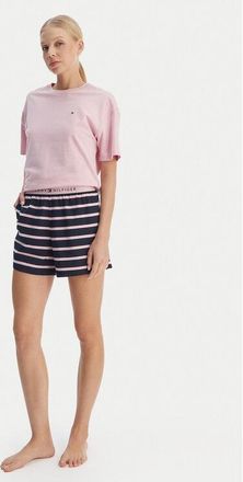 Tommy Hilfiger Pyjama UW0UW05760 Bunt Regular Fit