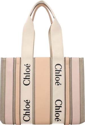 Chlo&eacute; Femmes Sacs &agrave; bandouli&egrave;re Tissu Rose/Ciment