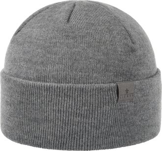 Lierys Merino Feinstrick Dockerm&uuml;tze Damen Herren Strickm&uuml;tze Merinowolle Winterm&uuml;tze Made in Germany Herbst Winter hellgrau One Size