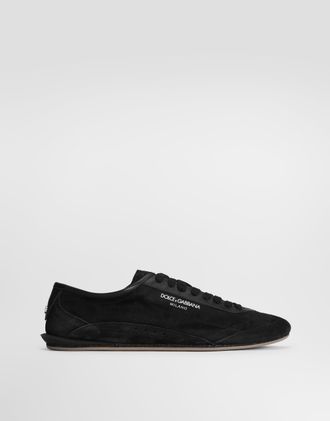 Dolce & Gabbana Schuh Gimondi Plus Aus Kalbsleder - Mann Schn&uuml;rschuhe Schwarz 42.5