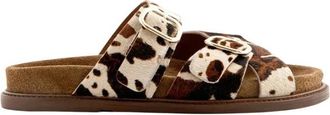 Maison Toufet Femme, Chaussures, Brun, Taille: 41 EU Sandales