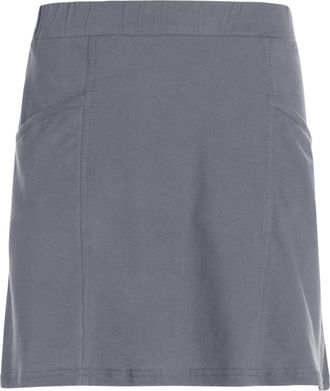 vishes Damen-Minirock in Grau I Gr&ouml;&szlig;e 4XL (44-46) I Bequem & modisch f&uuml;r Alltag & Freizeit I Handgefertigt aus 100% Baumwolle I F&uuml;r warme & kalte Monate I Na