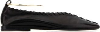 Jil Sander Femme, Chaussures, Noir, Taille: 38 EU Ballerina