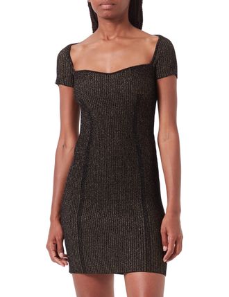 Just Cavalli Damen Kleid, 900 Black, XL