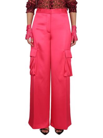 Versace Duchesse Trousers - Fuchsia