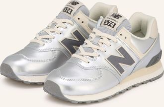 New Balance Sneaker 574 grau