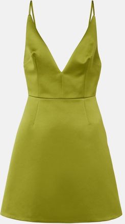 Emilia Wickstead Minikleid Vero aus Satin