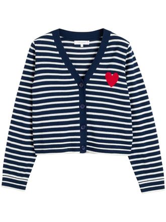 Chinti and Parker cardigan Breton Heart - Bleu