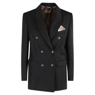 Elisabetta Franchi Stilvolle Jacke f&uuml;r Frauen - - Jackets - Damen - Schwarzk - L