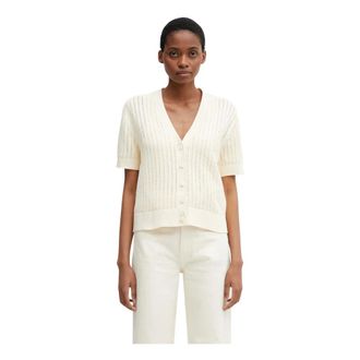 Anine Bing Flynne Cardigan - - Knitwear - Damen - Beige - M