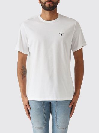 Barbour T-Shirt Herren Farbe Wei&szlig;