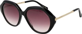 Ted Baker Femme, Accessoires, Noir, Taille: ONE Size Lunettes de soleil rectangulaires