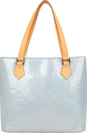 Louis Vuitton Crossbody Bags - Louis Vuitton Vernis Monogram Houston Handbag - Gr. unisize - in Blau - f&uuml;r Damen