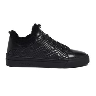 Baldinini Baskets matelass&eacute;es en cuir nappa - Femme - Chaussures - Noir - Taille: 40 EU
