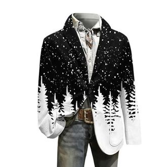 Generic Blazer intelligent en velours côtelé pour homme - Coupe ajustée - Couleur unie - Léger - Avec poches - Couleur unie - Manches longues - Boutonnage sim