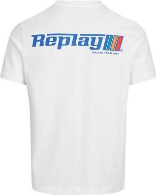 Replay T-shirt droit &agrave; logo en coton