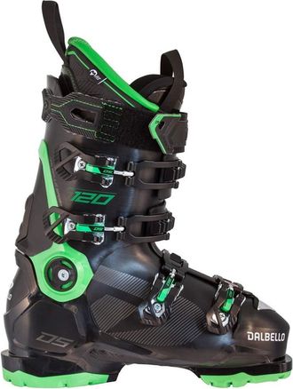 Dalbello Herren DS 120 MS Skischuhe, Black/Green Race, 26.5
