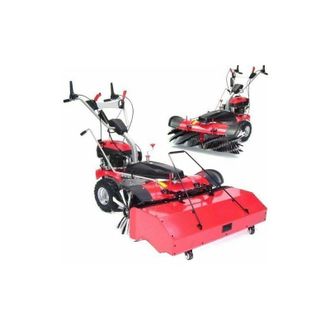 Apex Benzin Kehrmaschine 1000 Motorbesen mit Auffangbeh&auml;lter 55743/47