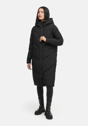 Marikoo Winterjacke MARIKOO Teonaa, Damen, Gr. 4XL, schwarz, Obermaterial: 100% Polyester. Futter: 100% Polyester. Wattierung: 100% Polyester. &Auml;rmelfutter: 10