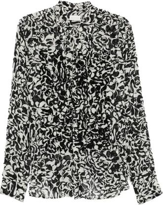 Dries Van Noten Homme, Blouses et Chemises, Multicolore, Taille: M Sequinned Patterned Shirt