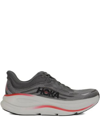 Hoka One One Strukturierte Sneakers - Grau