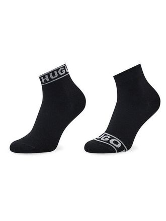 HUGO BOSS Lange Socken Logo 50469291 Schwarz